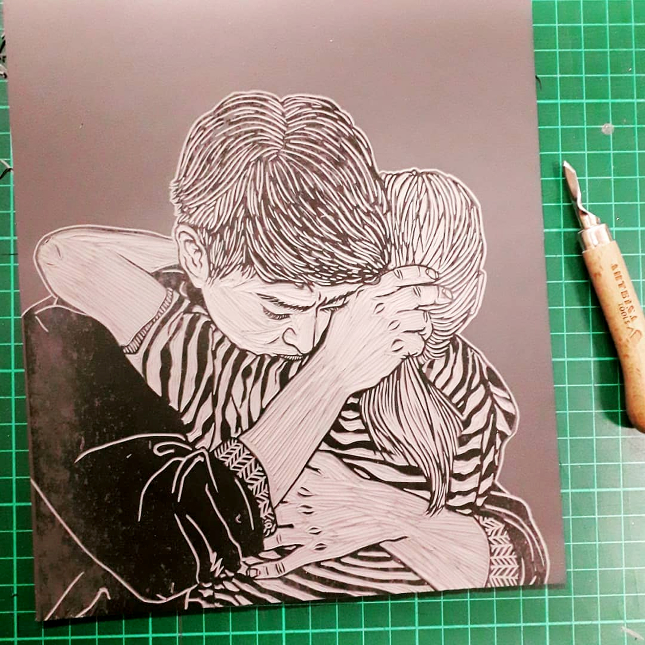 Linocut for Beginners — Green Door Printmaking Studio